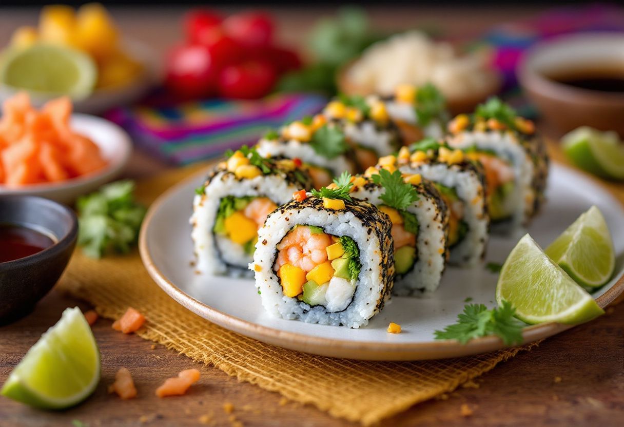 Bahian Fusion Roll | I've Been Cooking