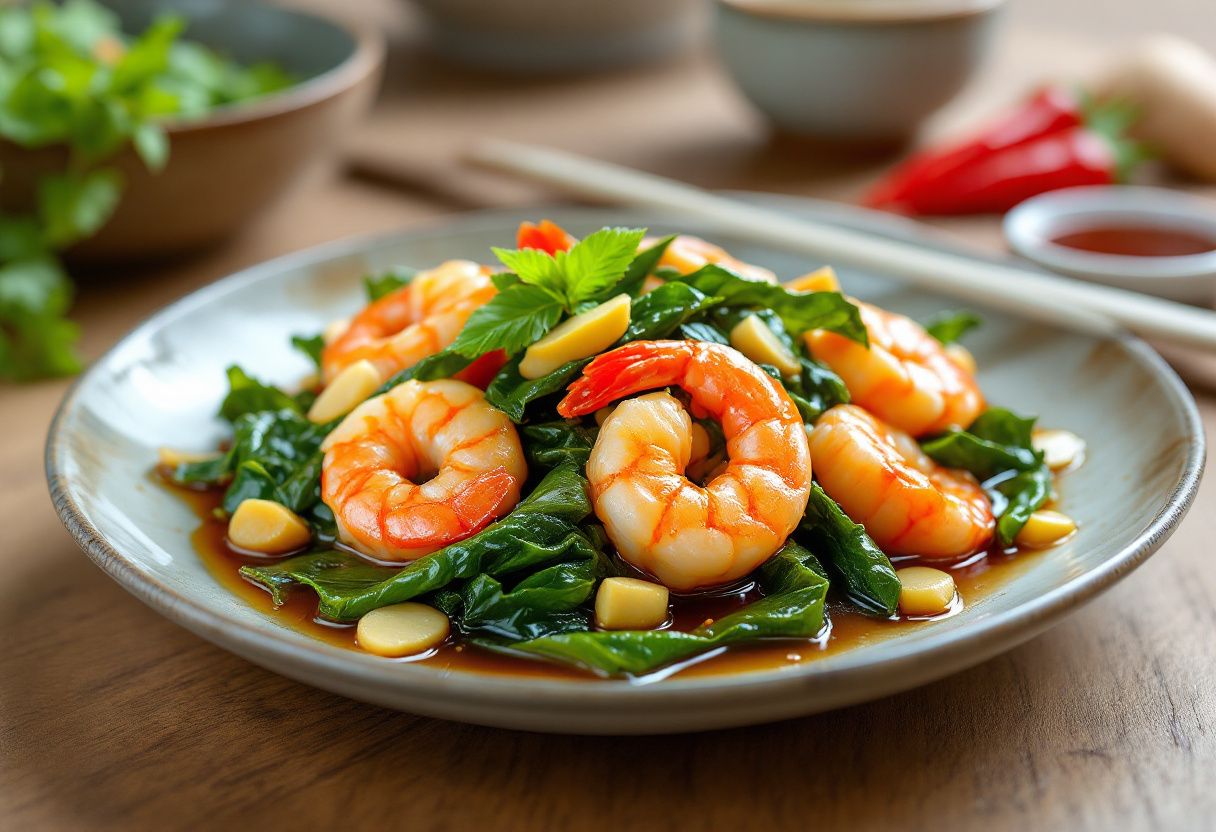 Dragon Well Shrimp | I've Been Cooking