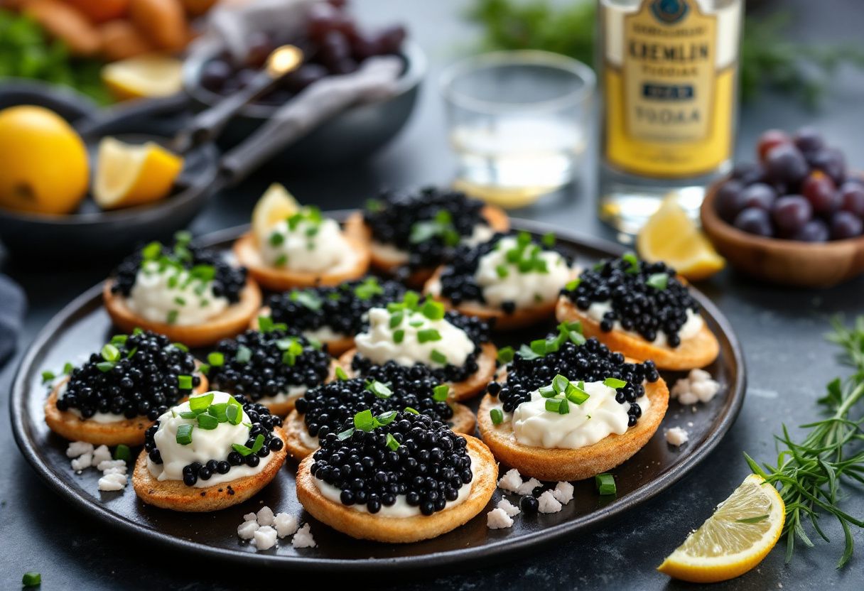 Kremlin Tsar Caviar Platter | I've Been Cooking